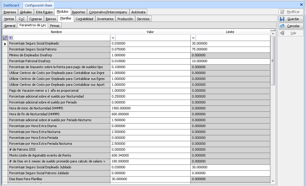 Configuración Inicial - Brilo ERP Docs